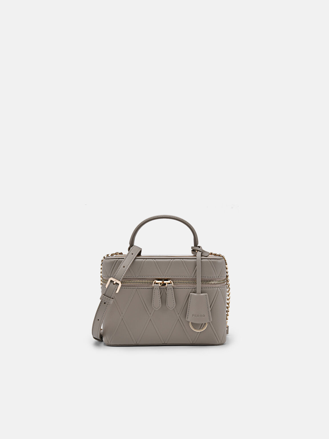 Taupe Ari Boxy Shoulder Bag - PEDRO EU