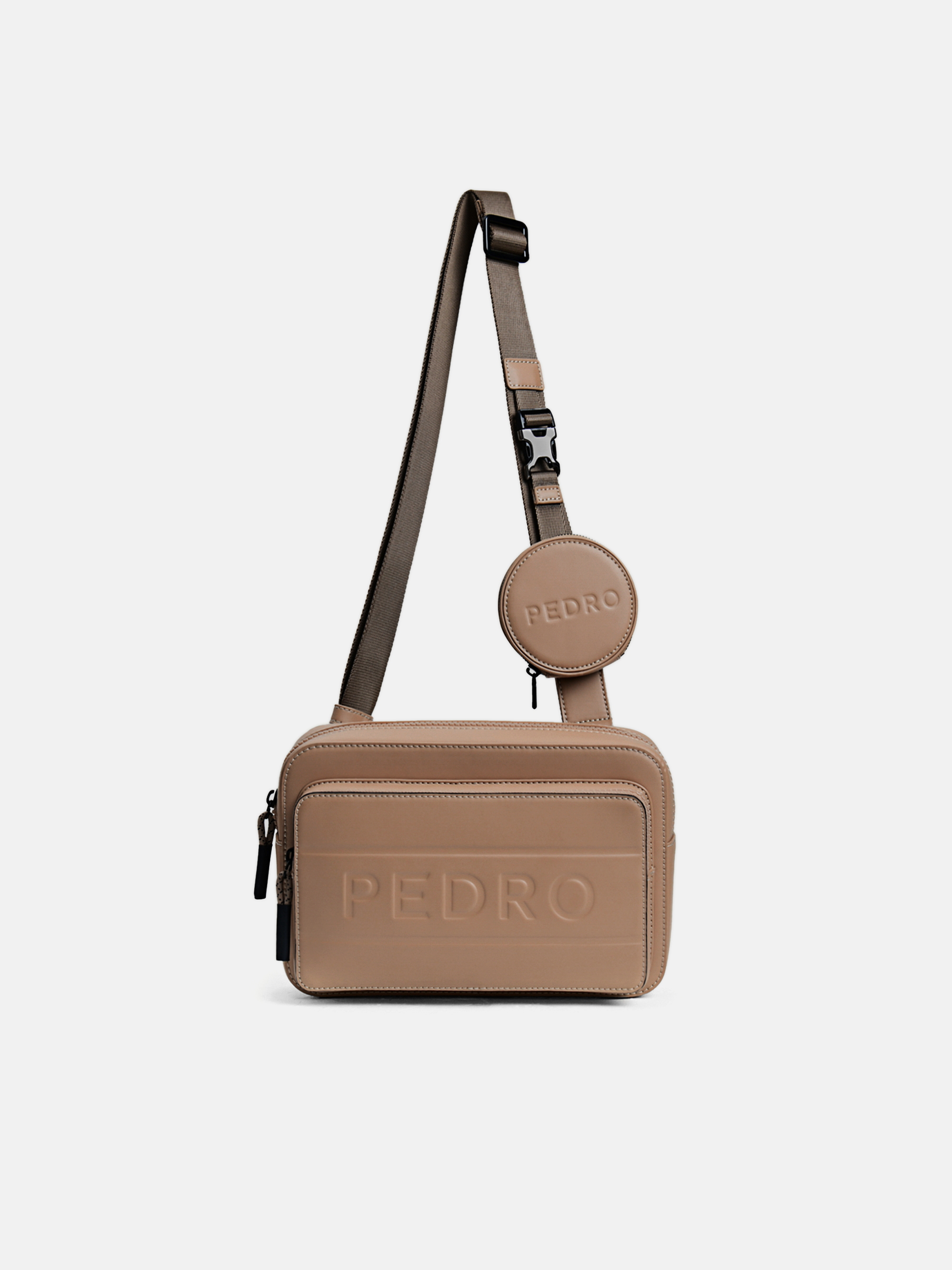 Taupe Flynn Casual Sling Bag - PEDRO TH