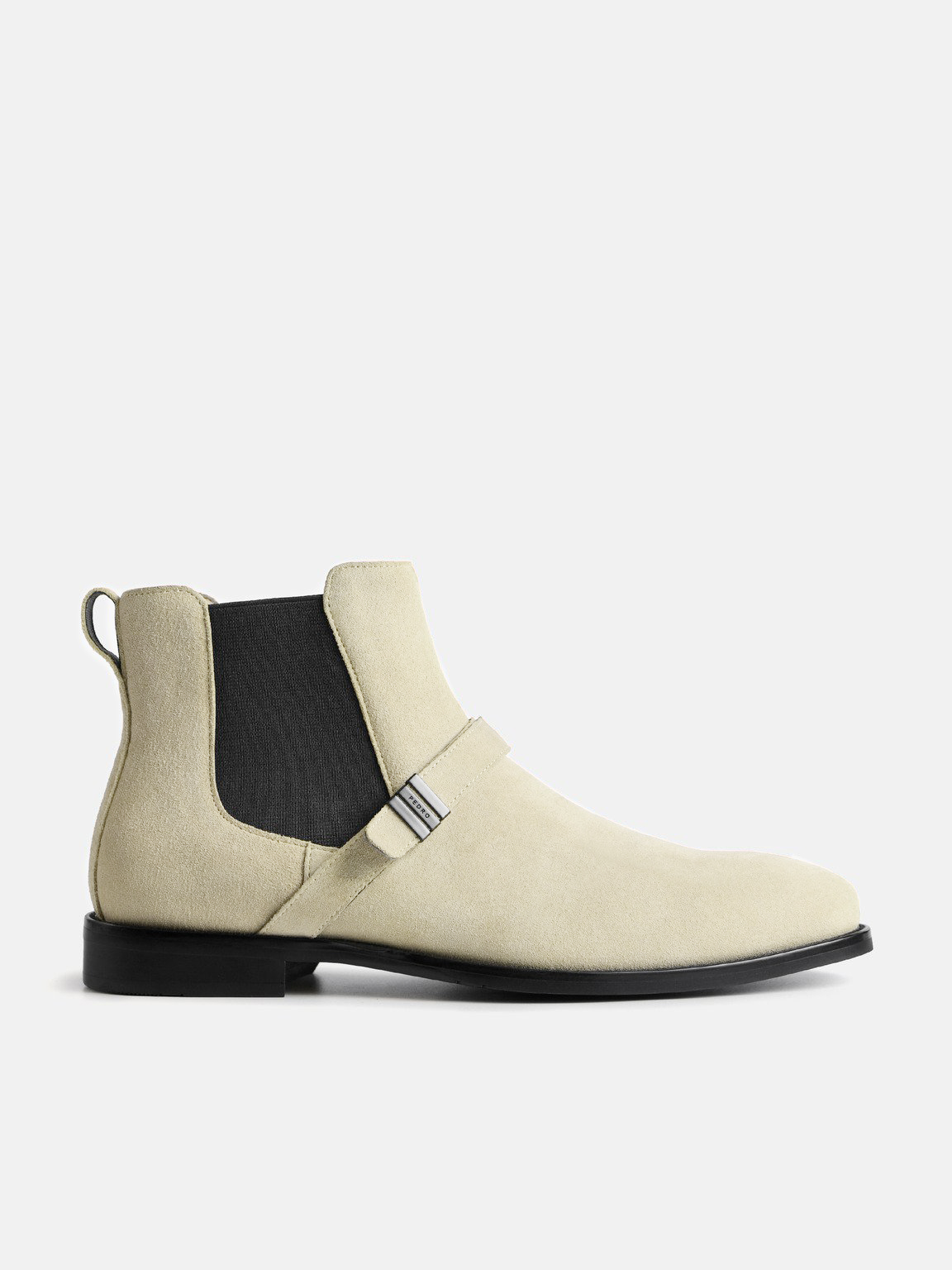 Sand Suede Strapped Boots - PEDRO International
