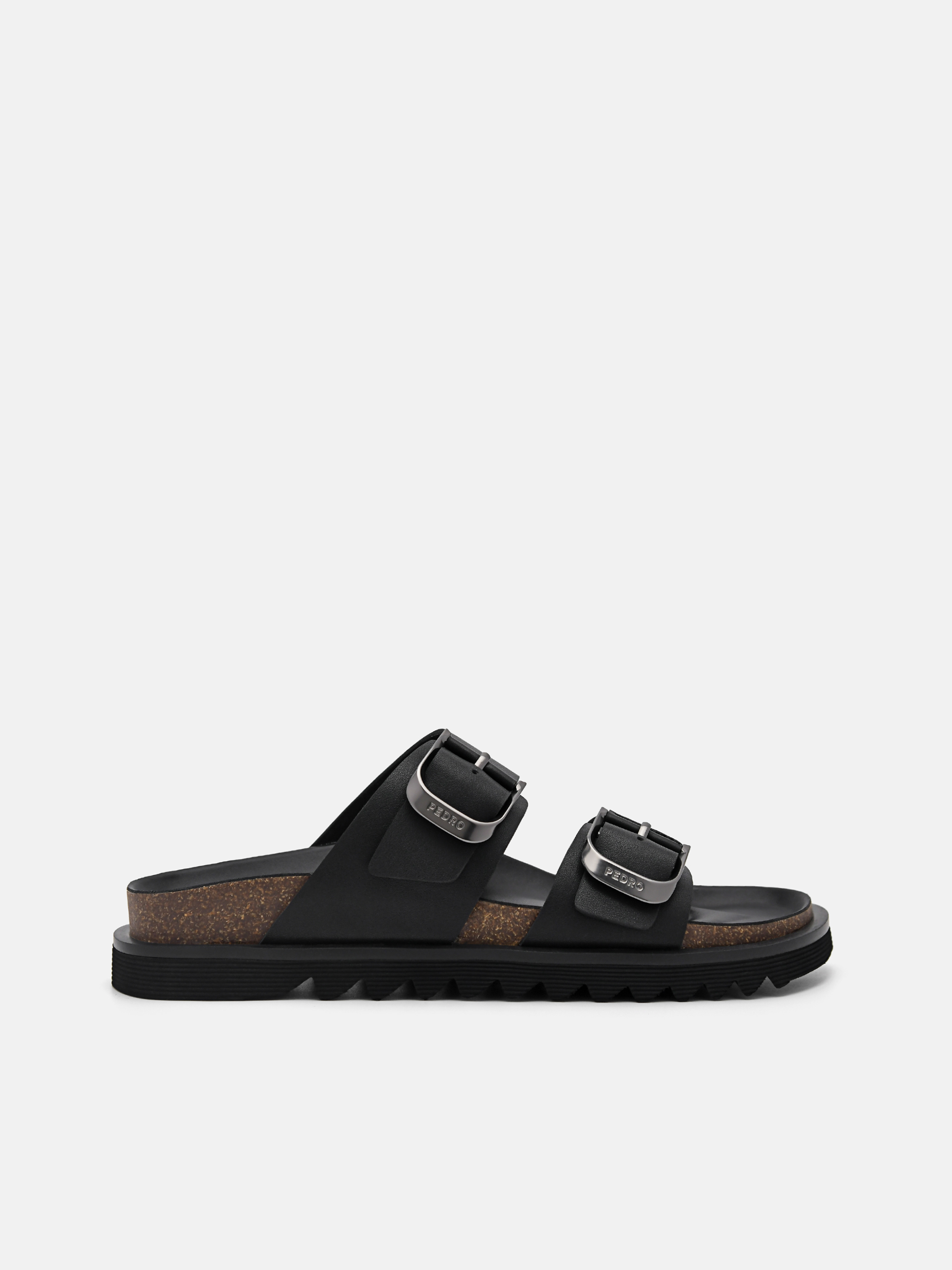 Black Women's Helix Sandals - PEDRO MO
