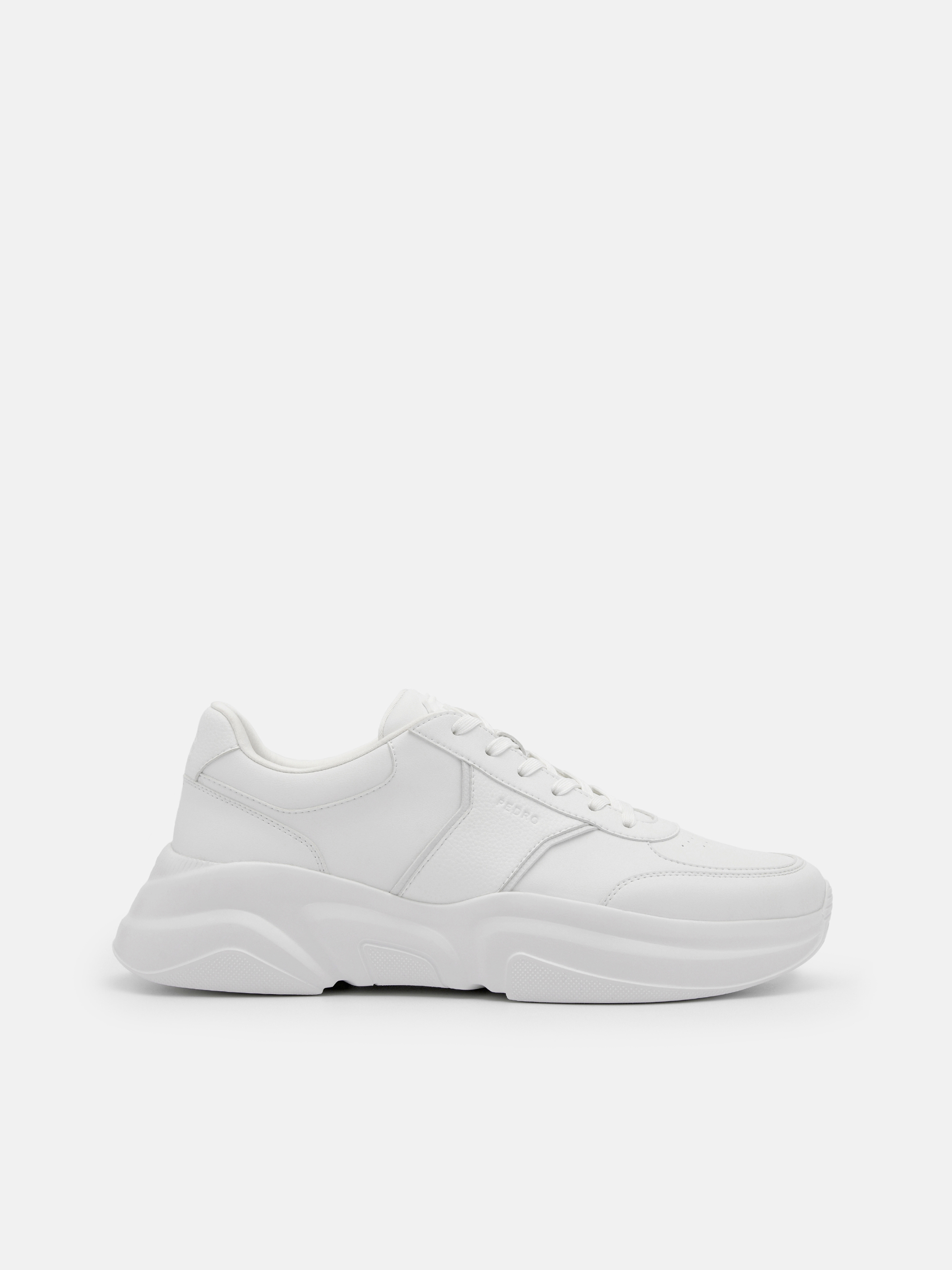 White Men's Mono Altura Sneakers - PEDRO US