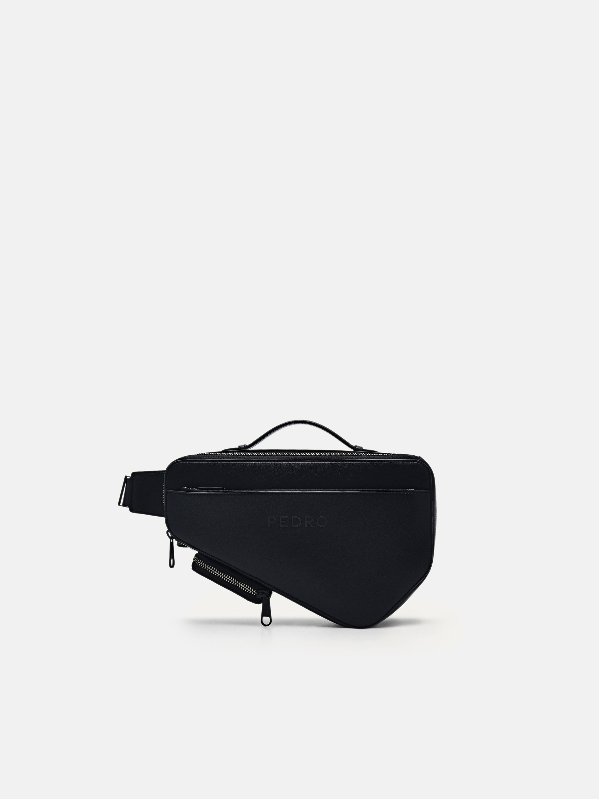 Black Taper Sling Pouch | PEDRO UK