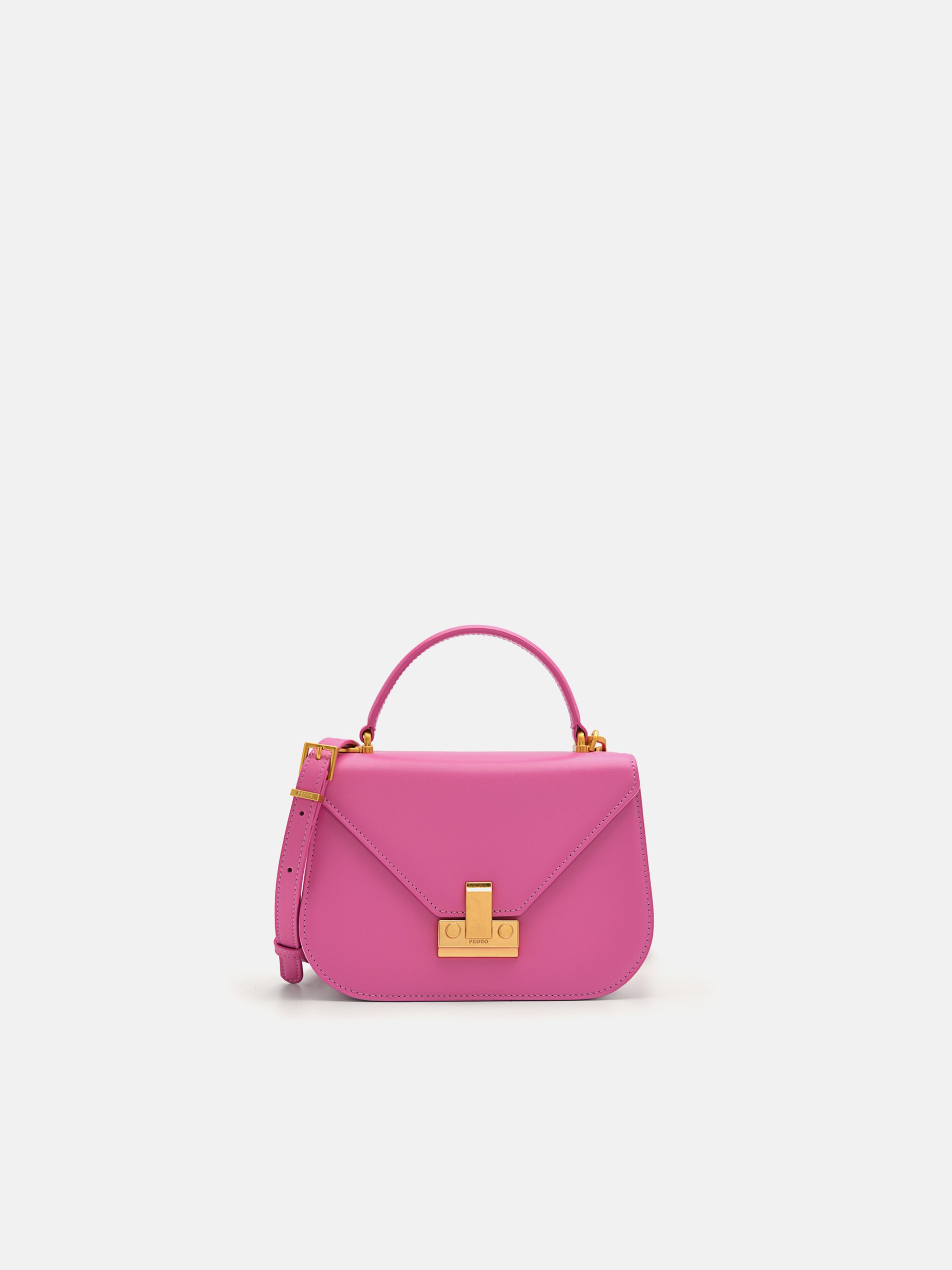 Pink PEDRO Studio Abbey Leather Handbag - PEDRO AE