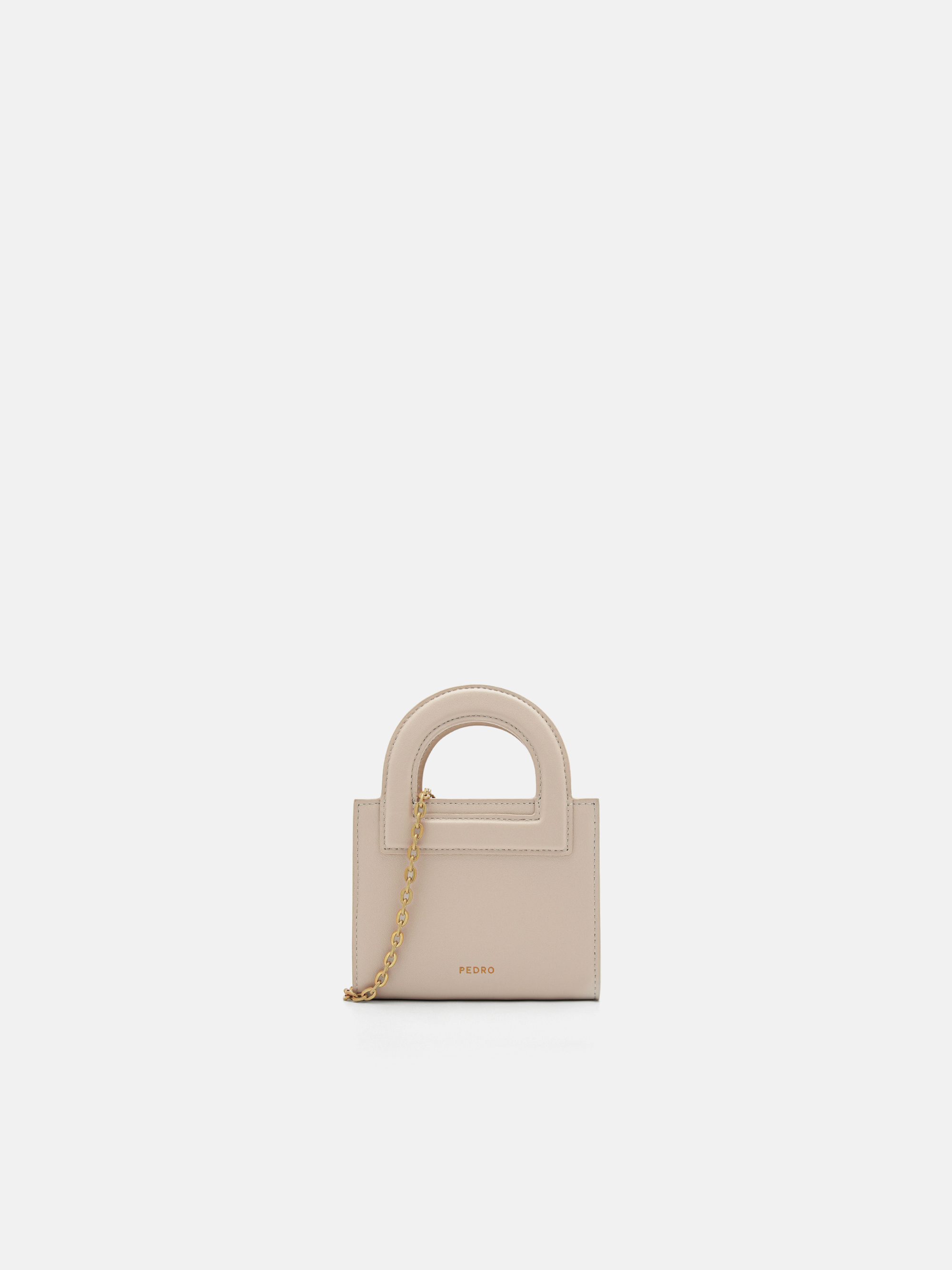Sand Leather Micro Pouch - PEDRO International