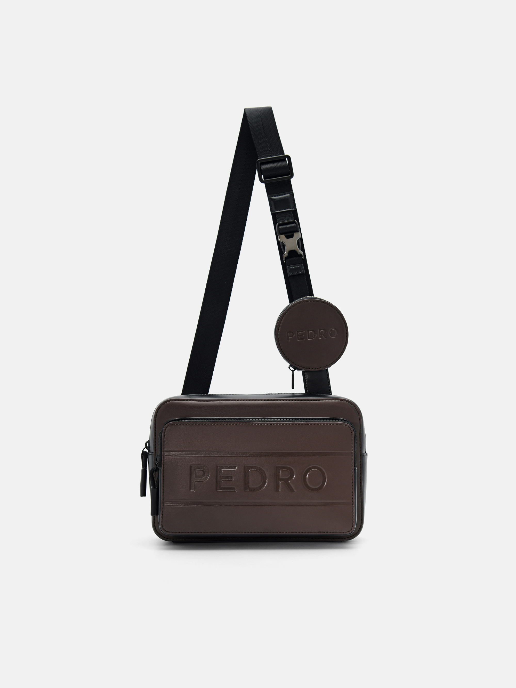 Dark Brown Flynn Casual Sling Bag - PEDRO PH
