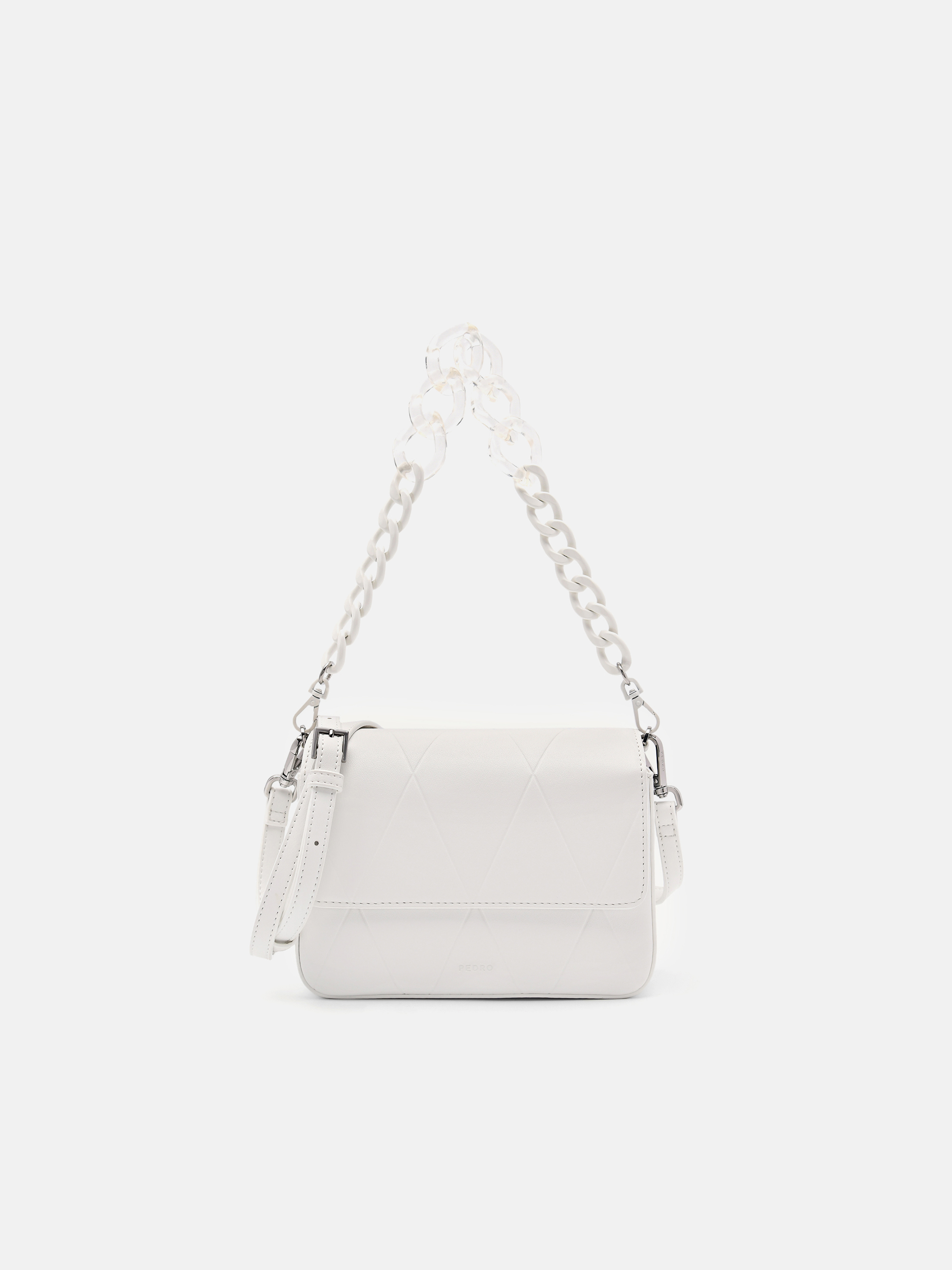 White Megan Shoulder Bag - PEDRO AE