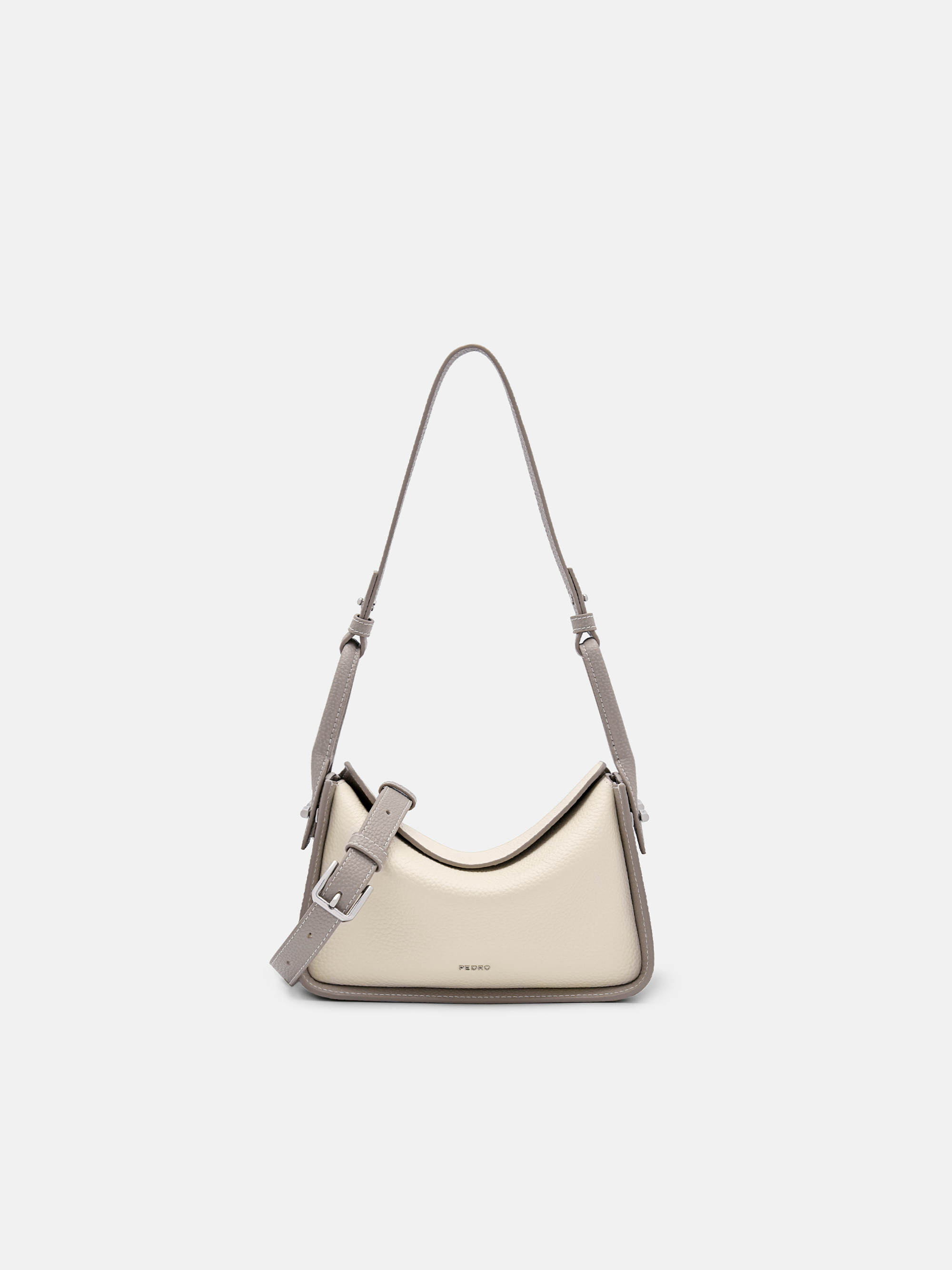 Multicolour Demi Leather Shoulder Bag - PEDRO SG