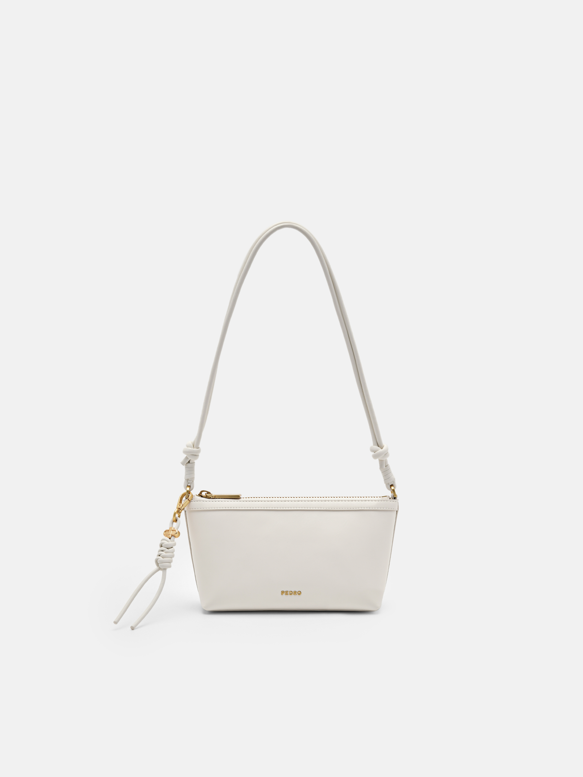 Chalk Braided Knot Padded Pouch - PEDRO AU