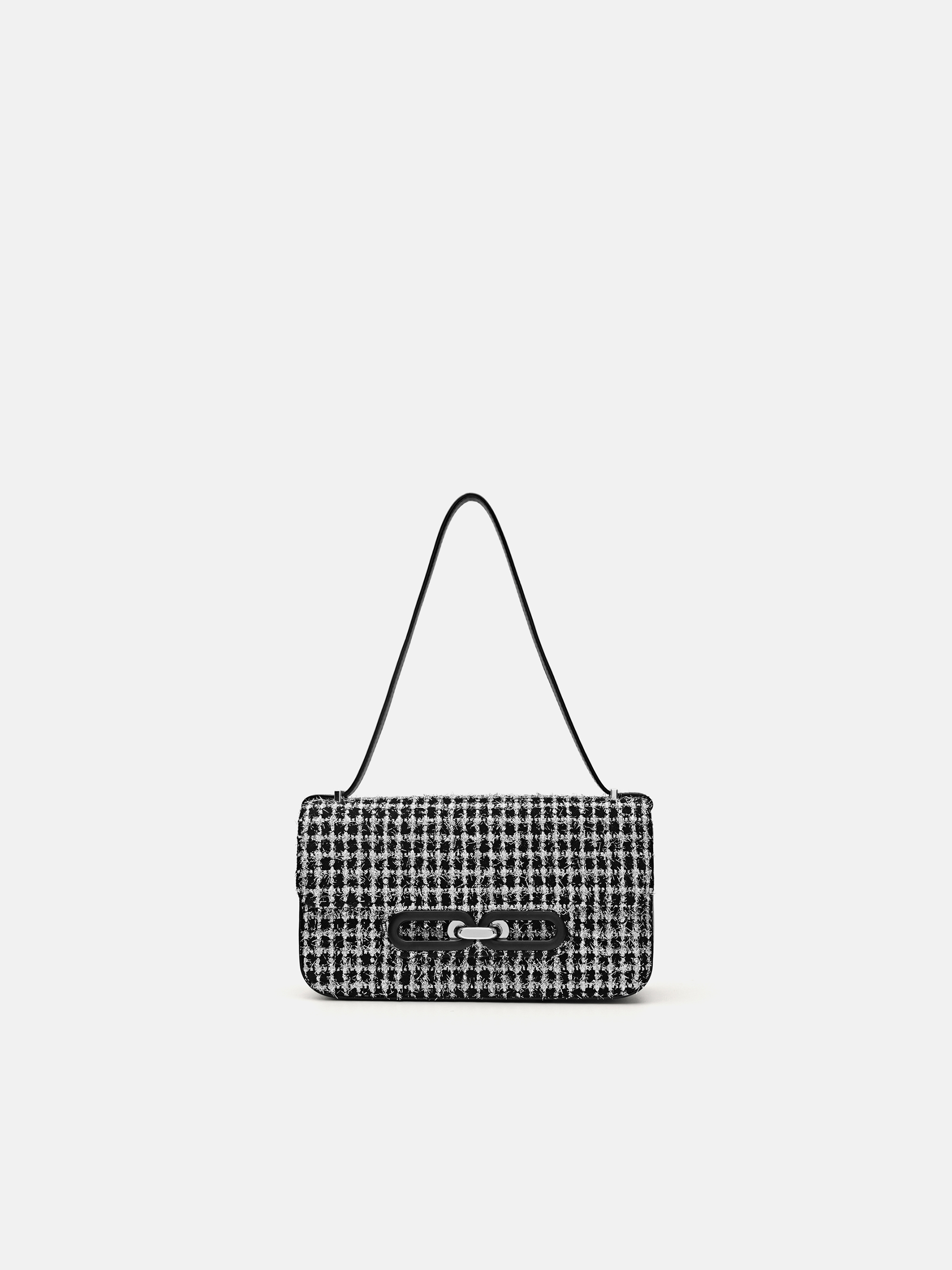 Black PEDRO Studio Kate Tweed Envelope Bag - PEDRO QA