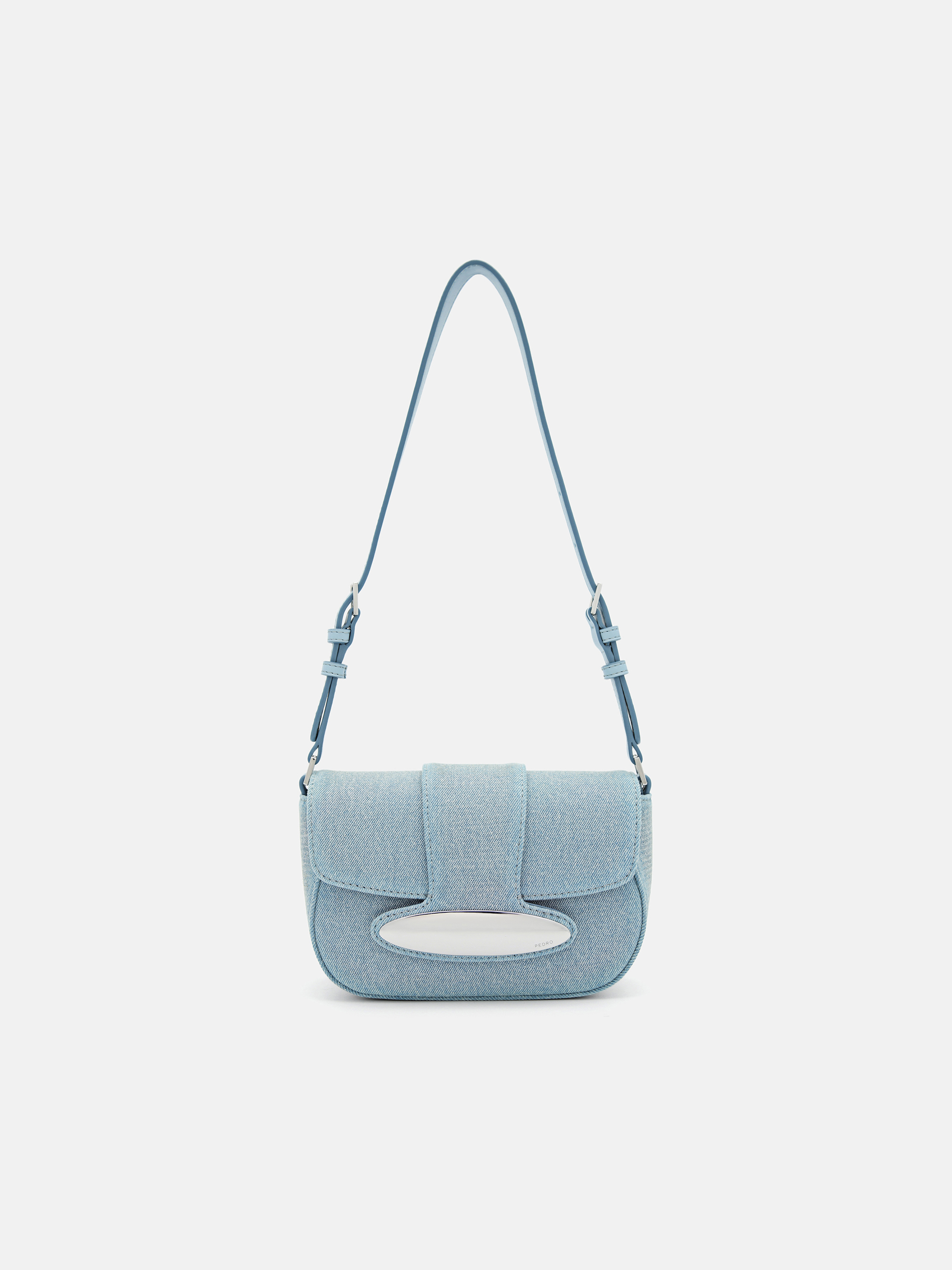 Slate Blue Dione Mini Shoulder Bag - PEDRO MO
