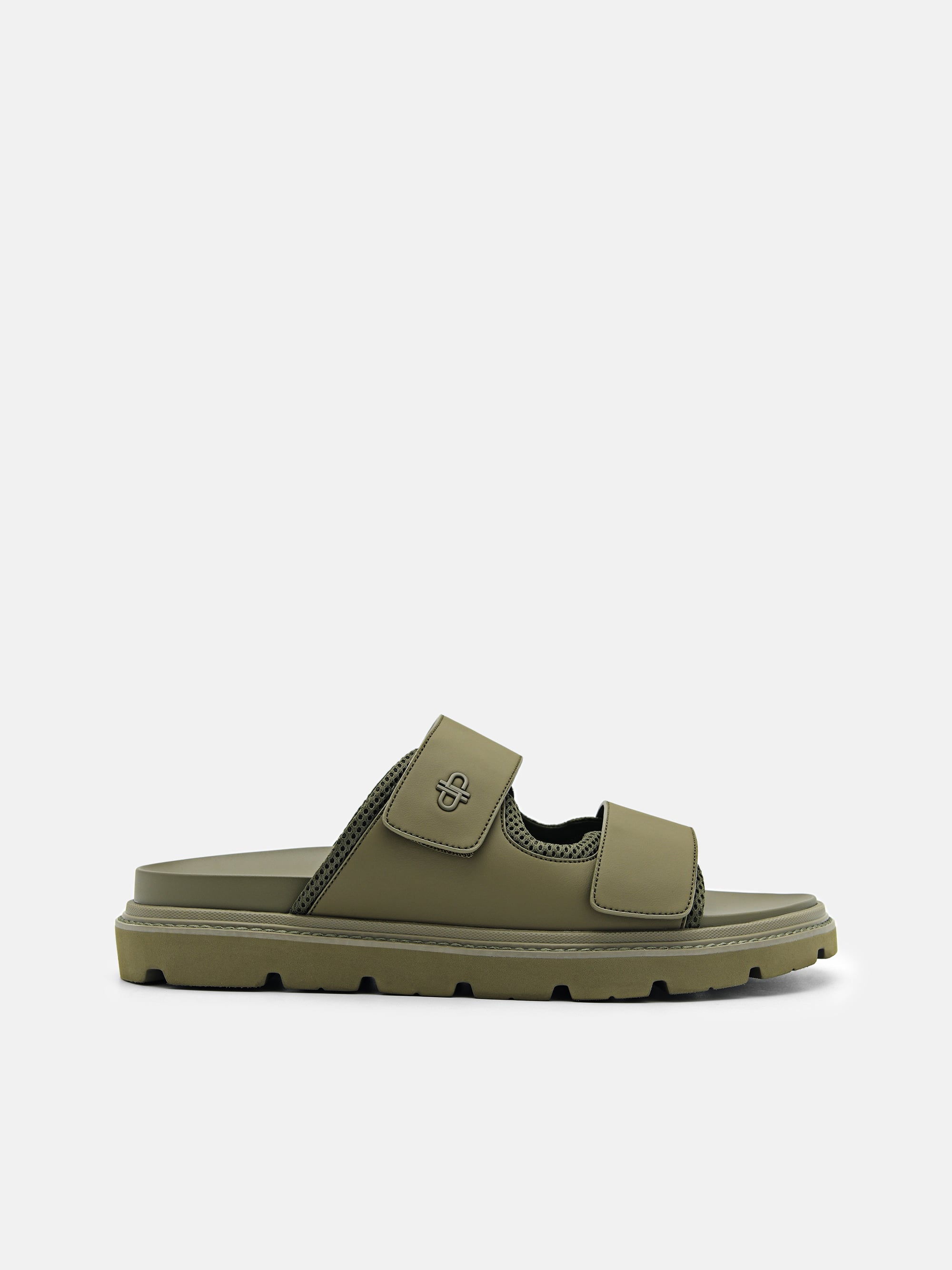 Military Green Bryson Strap Sandals - PEDRO International
