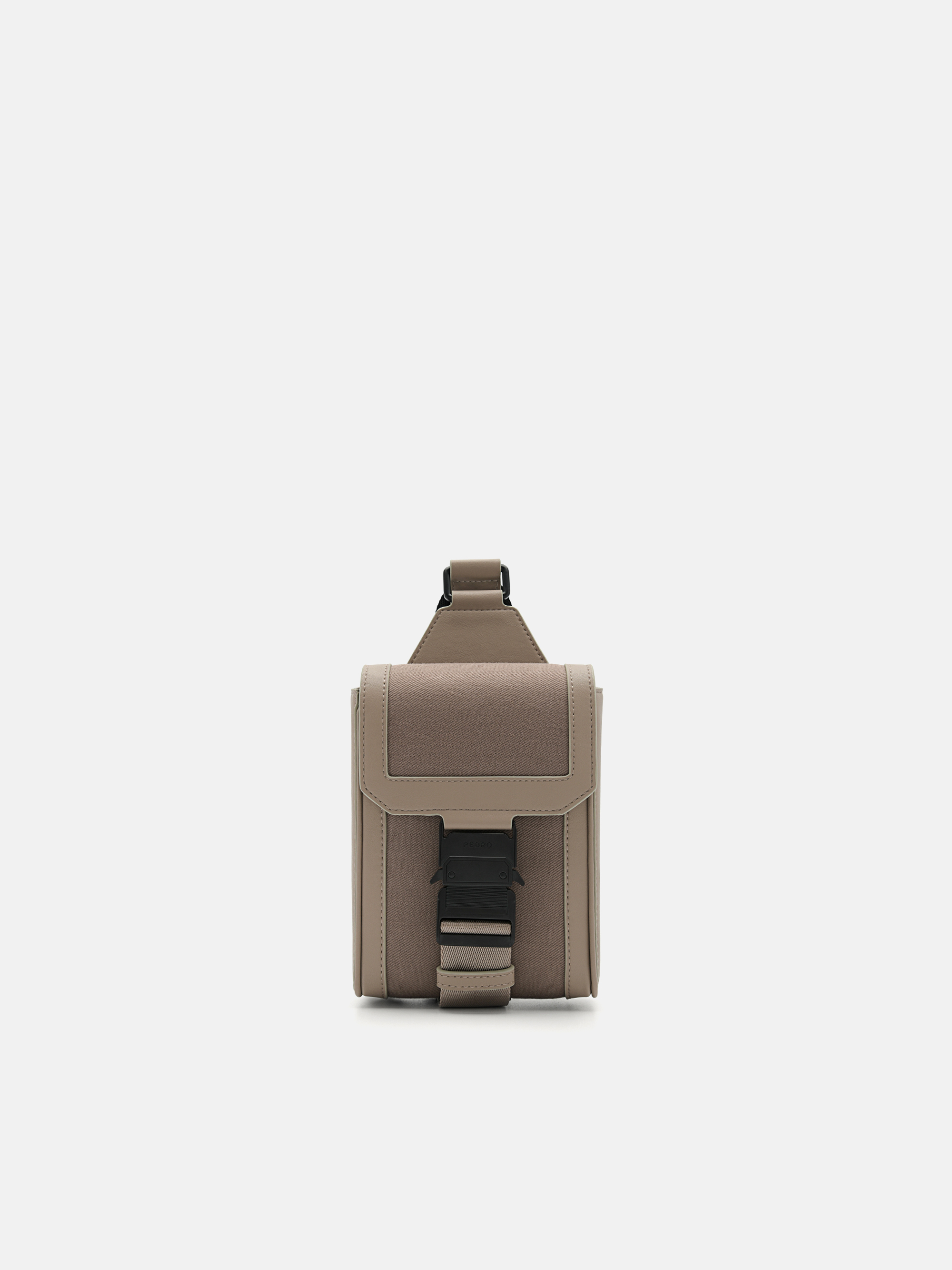 Taupe Track Sling Bag - PEDRO TH