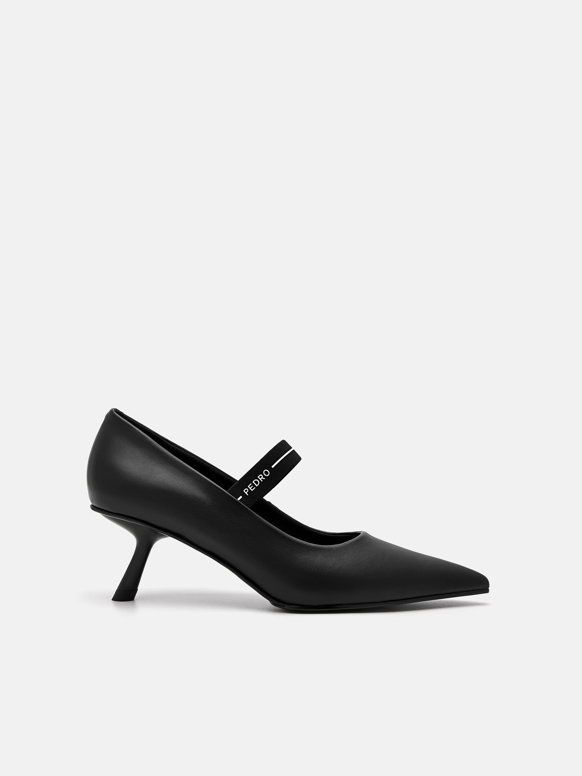 Black Eris Heel Pumps - PEDRO US