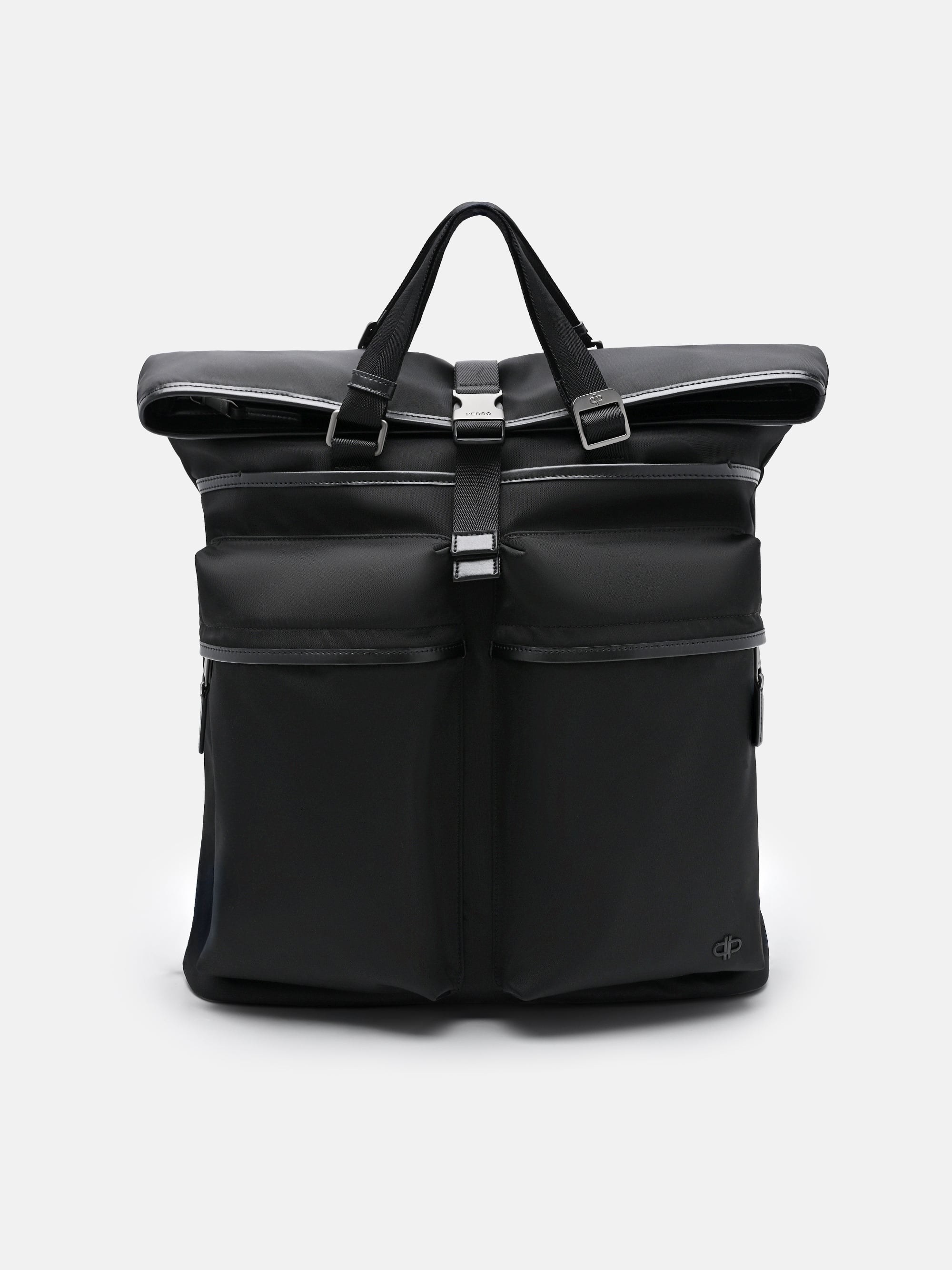 Black Woven Backpack - PEDRO PH