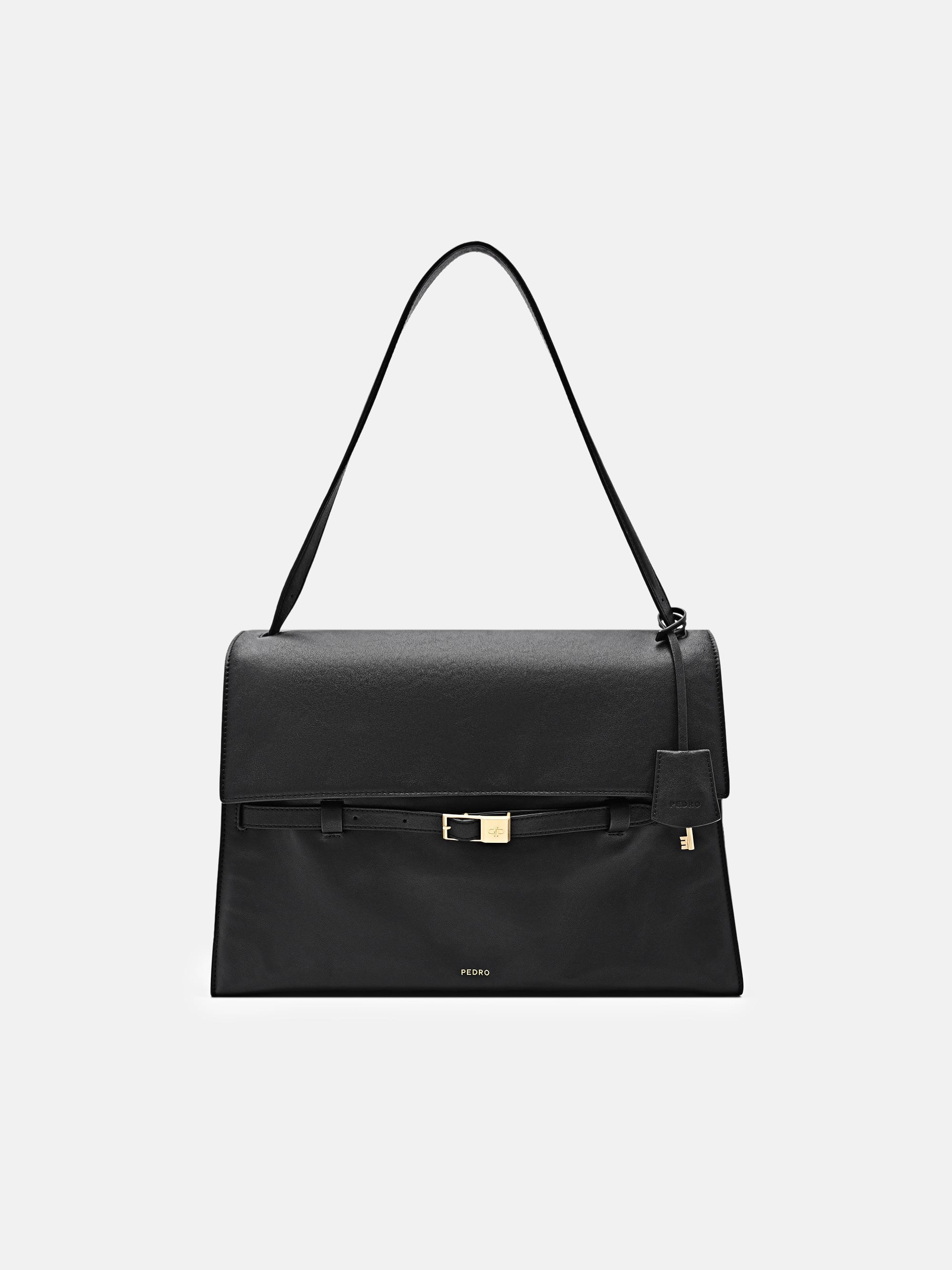 Black Large Shoulder Bag - PEDRO SG