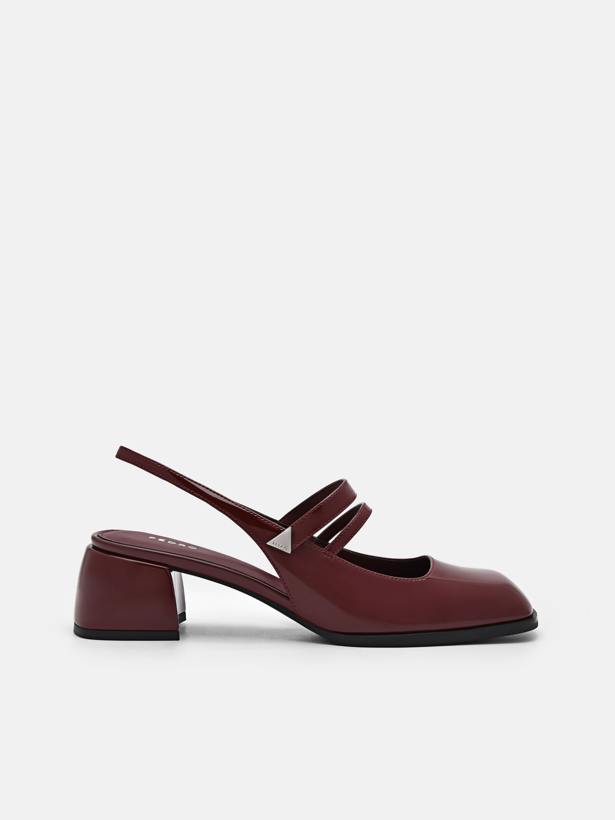 Wine Tria Heel Pumps - PEDRO MO
