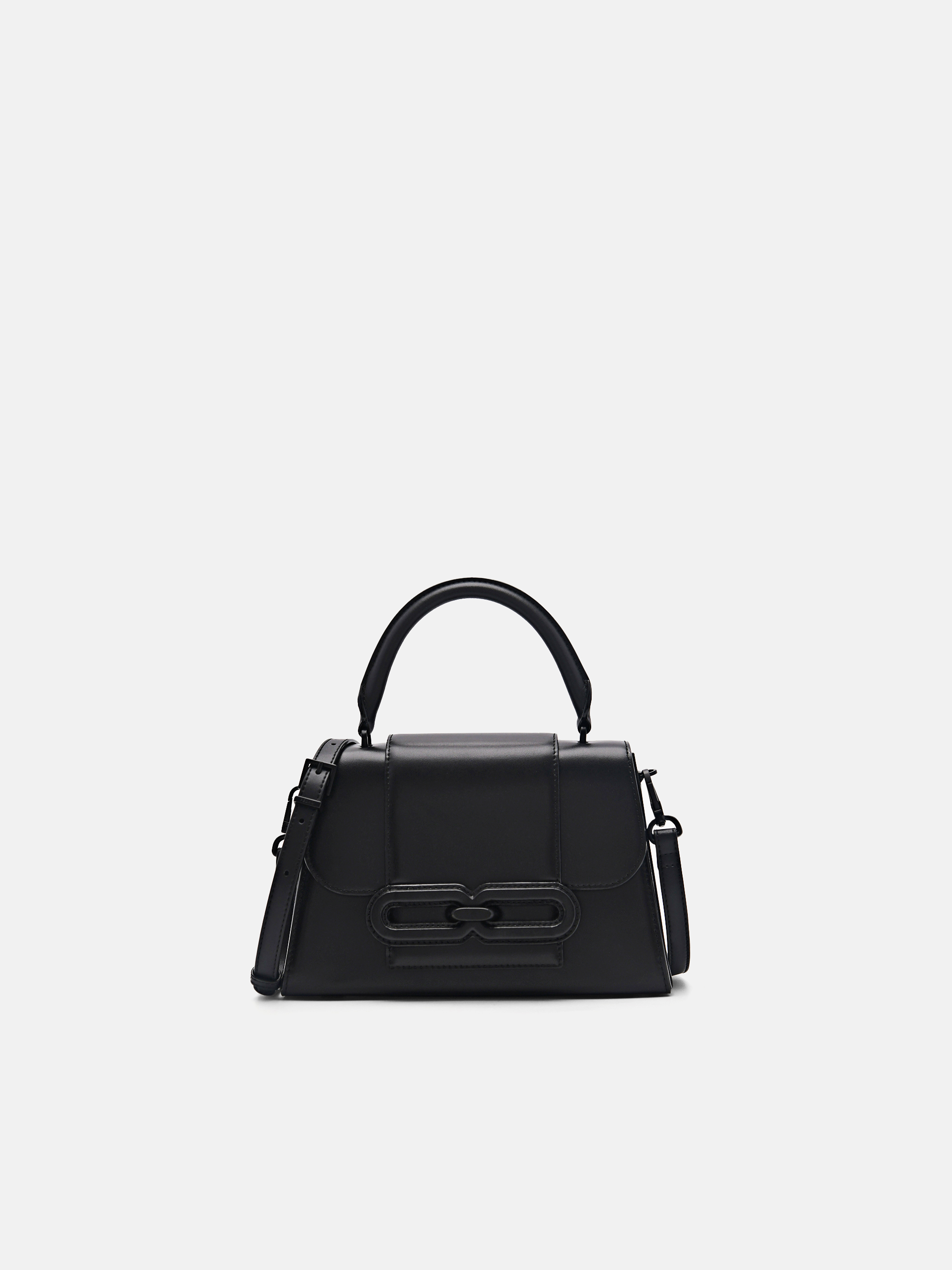 Black PEDRO Studio Kate Leather Handbag - PEDRO PH