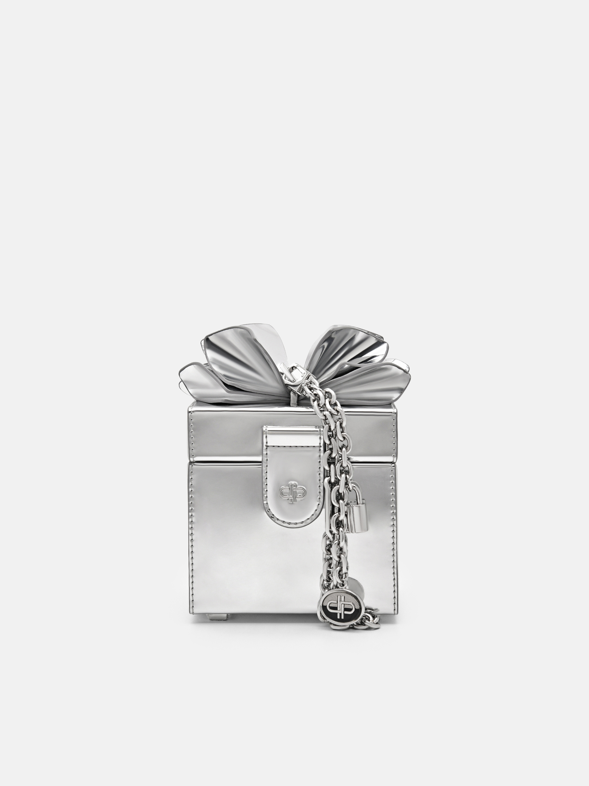 Silver Stella Mini Clutch Bag - PEDRO VN