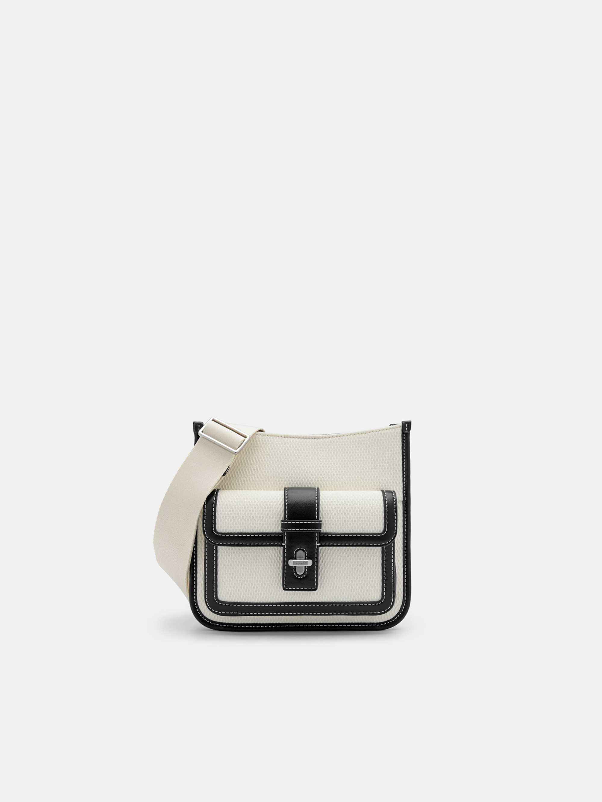 Black Brie Squared Shoulder Bag - PEDRO VN