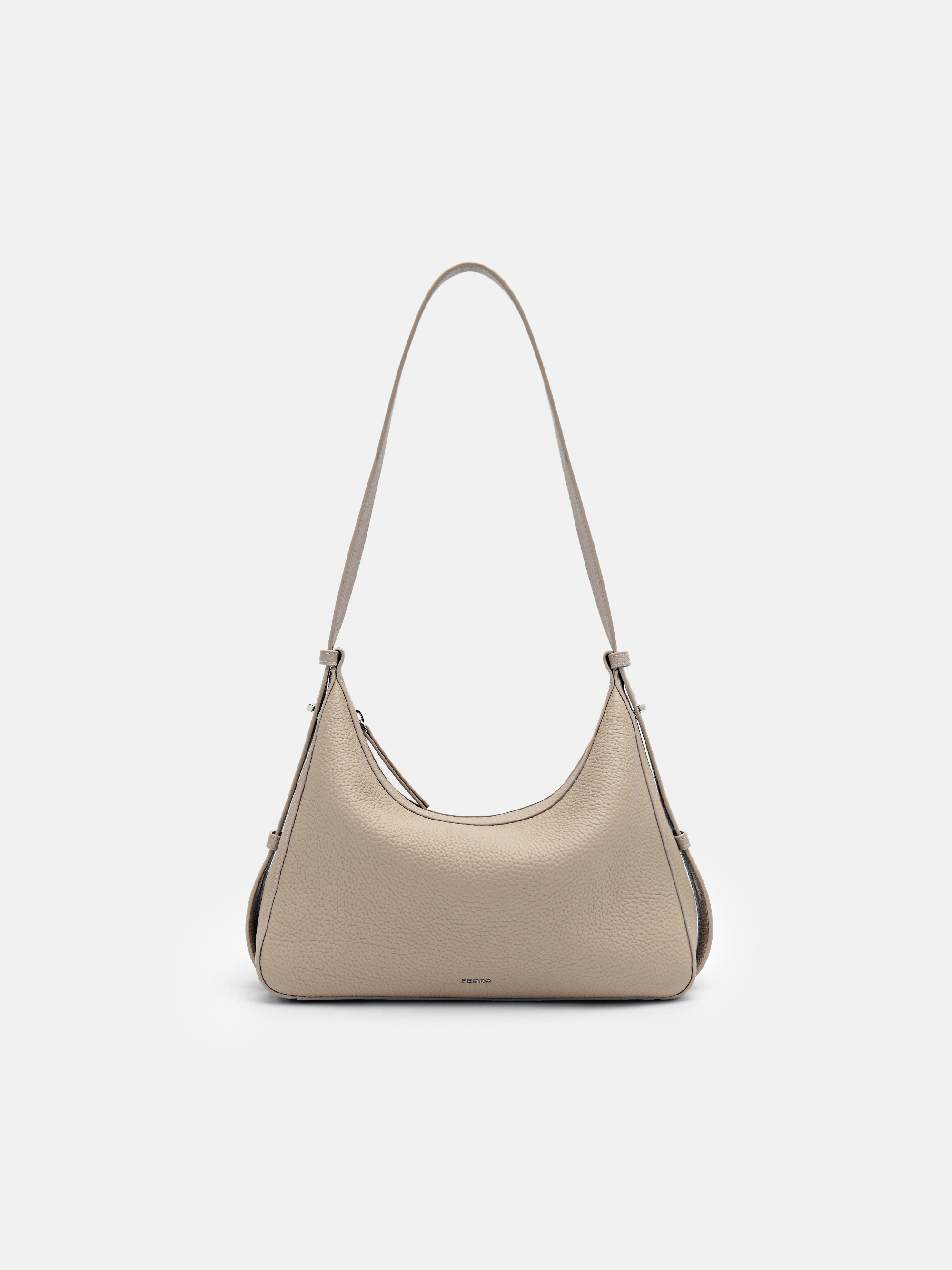 Demi Leather Shoulder Bag taupe - PEDRO VN