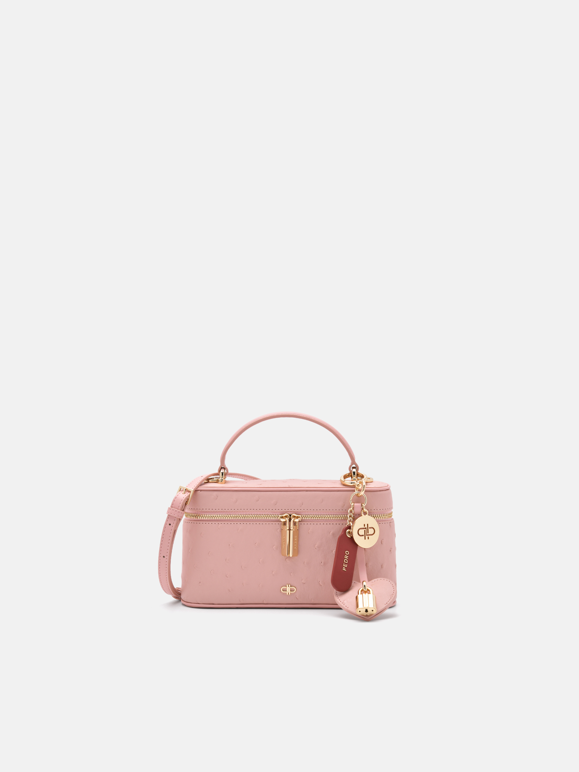 Ari Leather Shoulder Bag pink - PEDRO VN