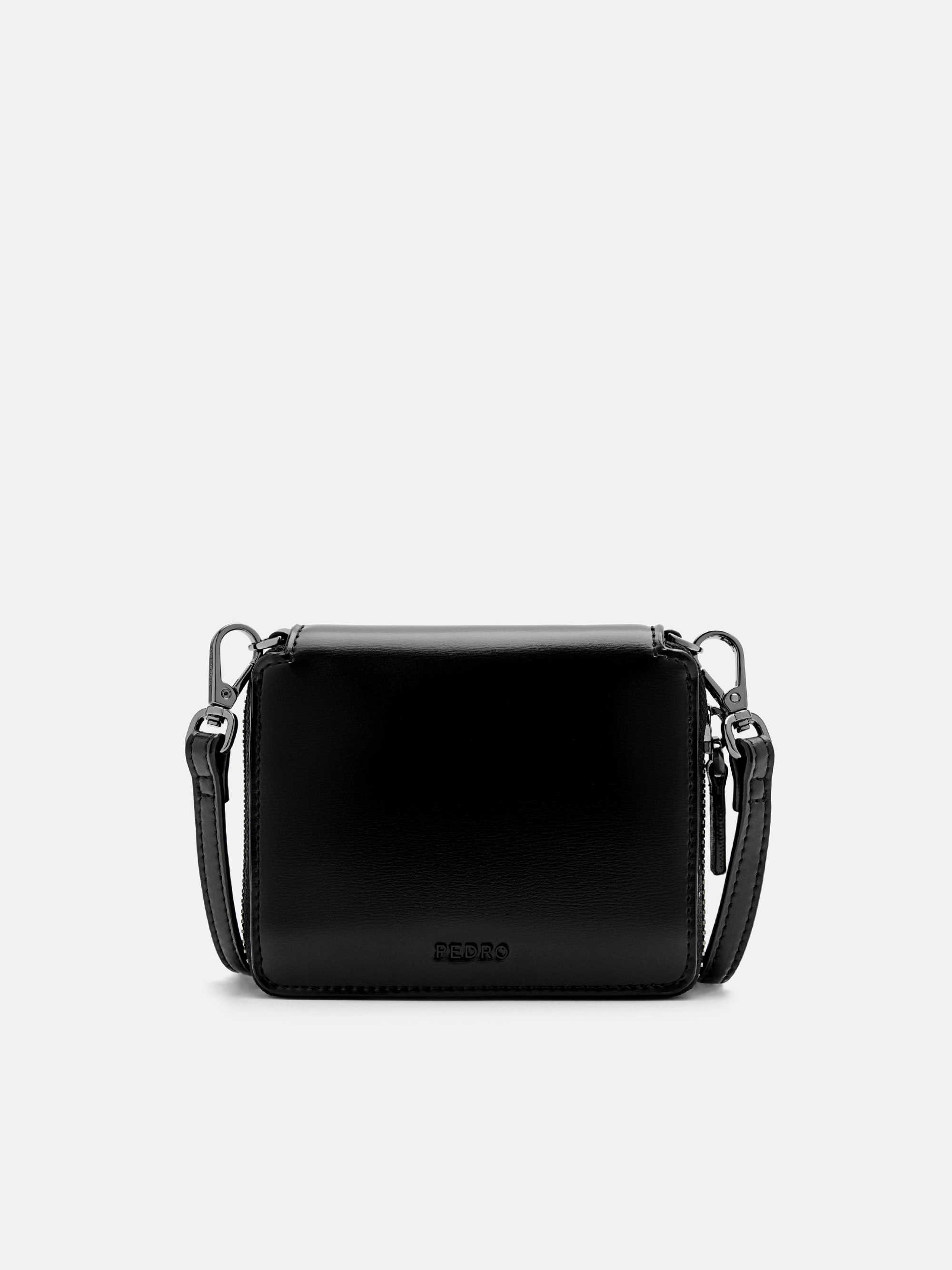 Black Leather Mini Pouch - PEDRO VN